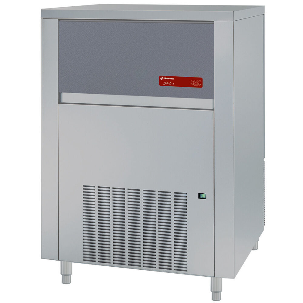 Ijsblokjesmachine cubo ice 152 kg, met 65-kg voorraad – lucht | Diamond ...