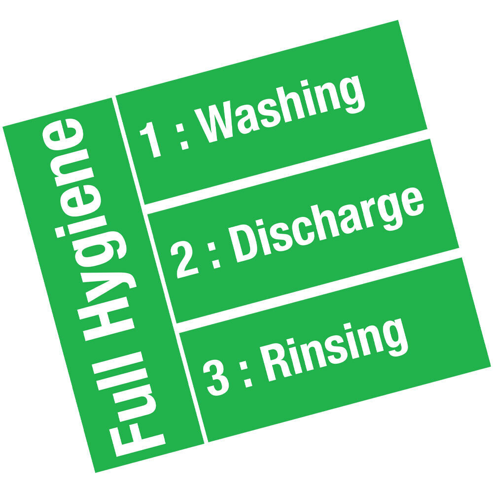 Vaat- & pottenwasser, mand 600x500 mm "full hygiene" | Diamond | DCR49 ...