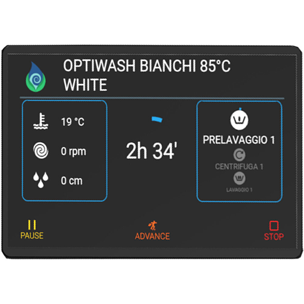 Wasmachine met super centrifugering, 14 kg "r.v.s." | Diamond | DLW14 ...